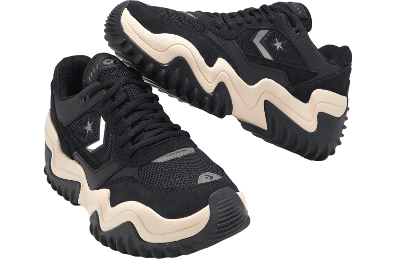 Converse Wave Motion Trainer Black / Ivory - Feb 2026 - A19128C ...